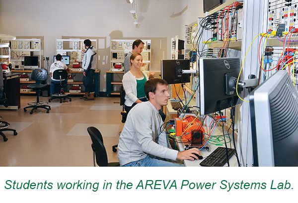 AREVA Power Systems Teaching Laboratory - William States Lee College of ...