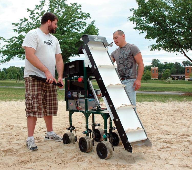 NASA Regolith Excavator - William States Lee College of Engineering