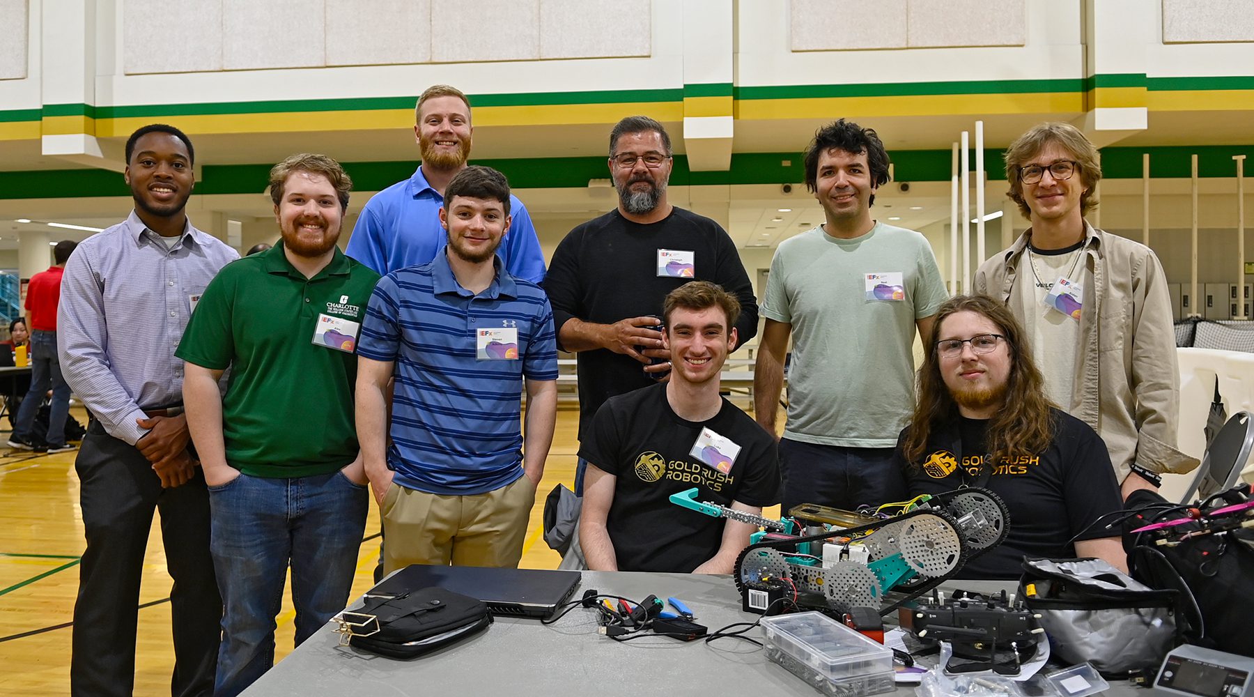 Niner Engineers host peers from around the world in a design/build ...